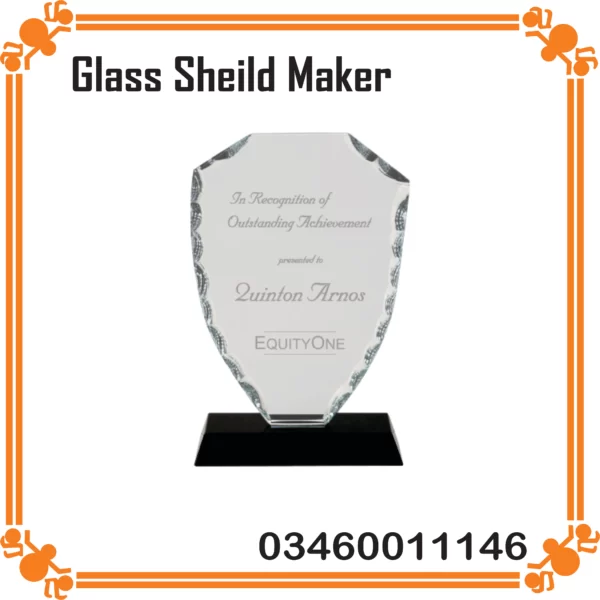 Glass shield Making & Printing Service in Peshawar & Nowshera