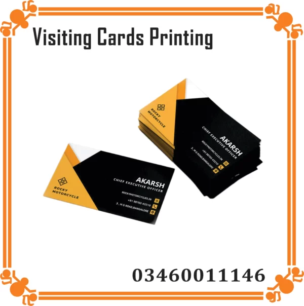Visiting Cards Printing Service in Peshawar Pakistan I Business Card